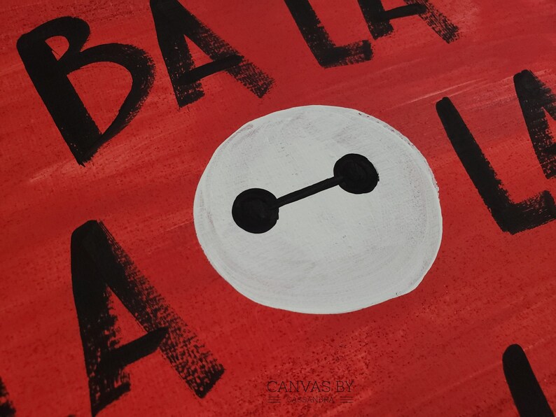 Ba La La La La La- Baymax Inspired Decor- Big Hero 6 Inspired- Disney ...