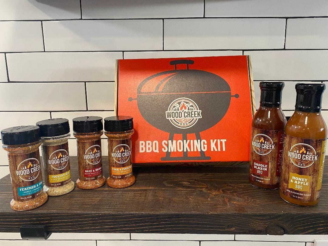 Wood Creek BBQ Sauce and Dry Rub Sampler Gifts for Him | Etsy