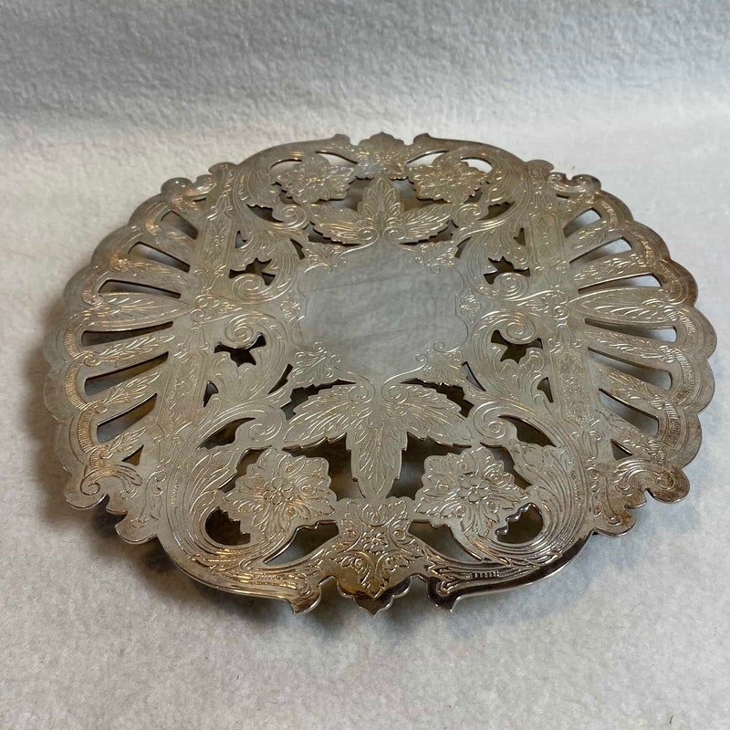 Silver Trivet - Etsy