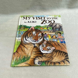 Vintage Children's Book (1997) - 'my Visit to the Zoo' (#BK512) - Etsy