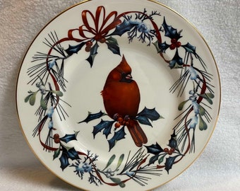 Lenox Cardinal Plate - Etsy