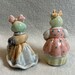 Vintage Fancy Dressed Lady Frog Figurines Set of 2 FIG899 - Etsy