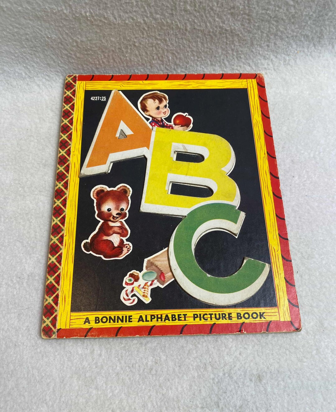 Vintage Children's Book (1945) - 'ABC A Bonnie Alphabet Picture Book ...