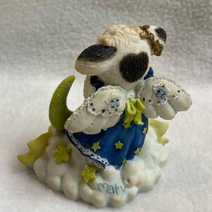 Mary's Moo Moos Figurine - Angel Cow - 'silent Night. Holy Cow ...