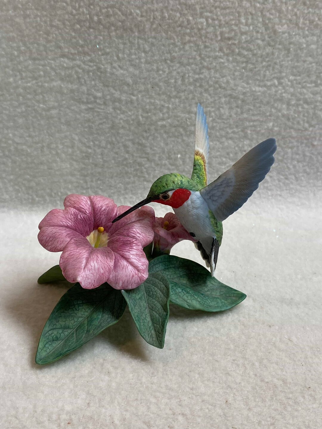 Vintage Lenox Porcelain Hummingbird Figurine (#BCD755) - Etsy