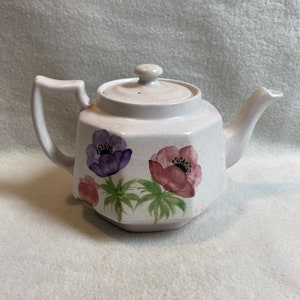 Vintage Radford Handpainted Ceramic Poppy Teapot (#TP049) - Etsy