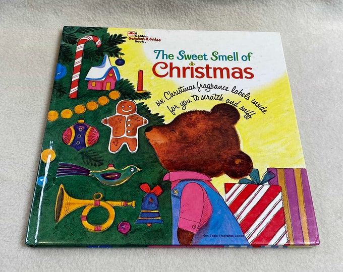 Vintage Children's Book (1970) - 'the Sweet Smell of Christmas' (#BK490 ...