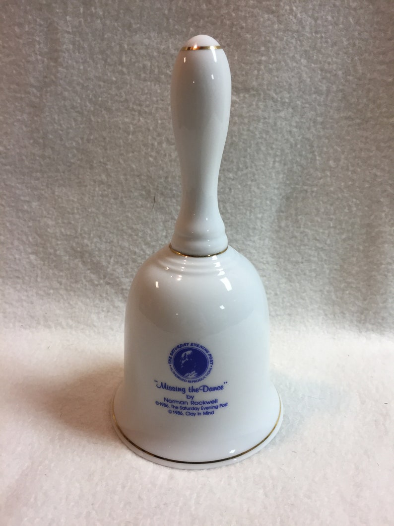 Norman Rockwell 'missing the Dance' Collector Bell (#FIG286) - Etsy