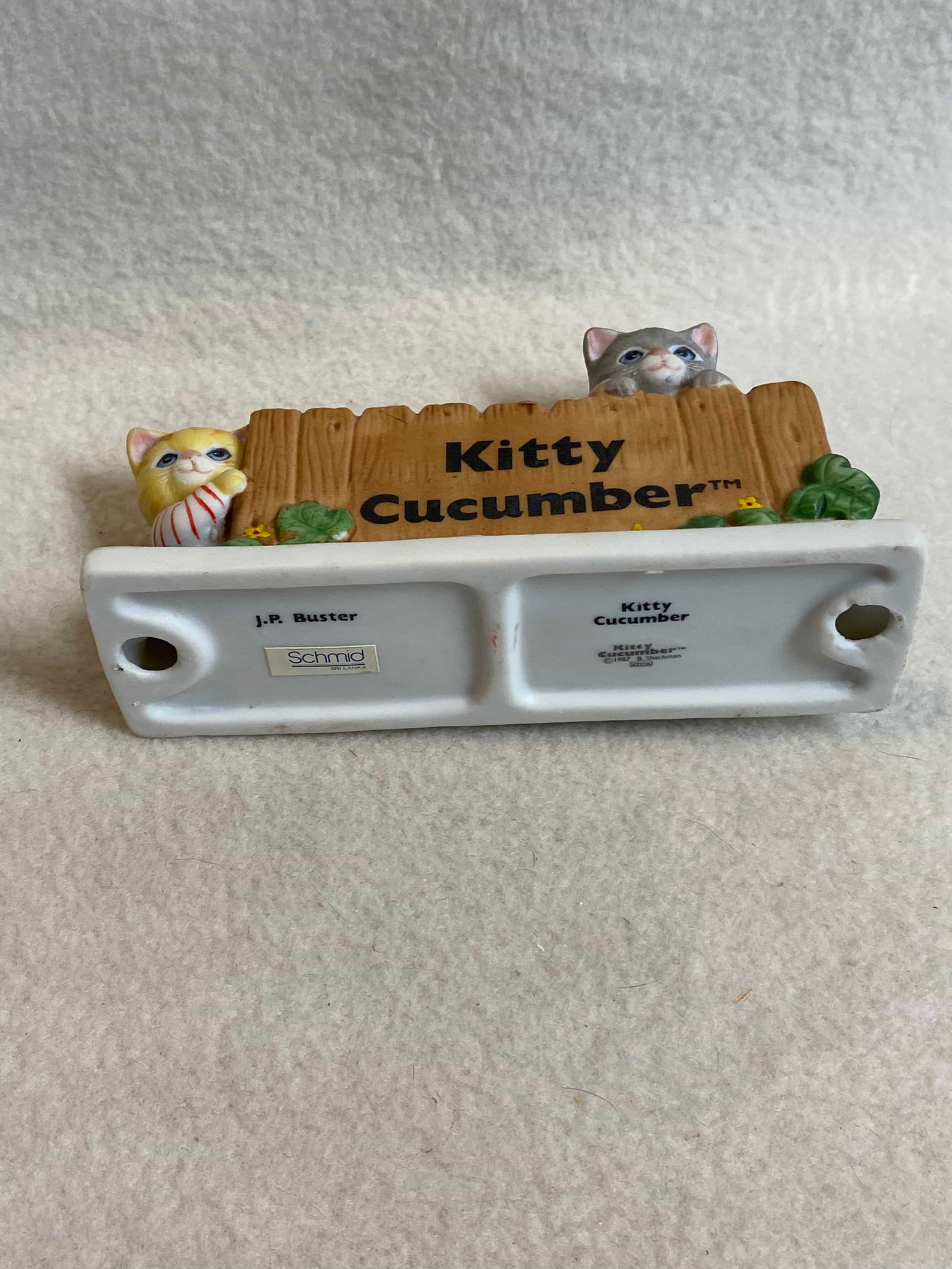 Kitty Cucumber J.P. Buster Signage BCD438 | Etsy