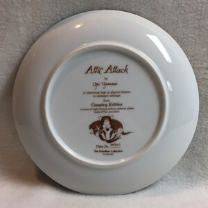 Hamilton Collection Country Kitties Collector Plate | Etsy