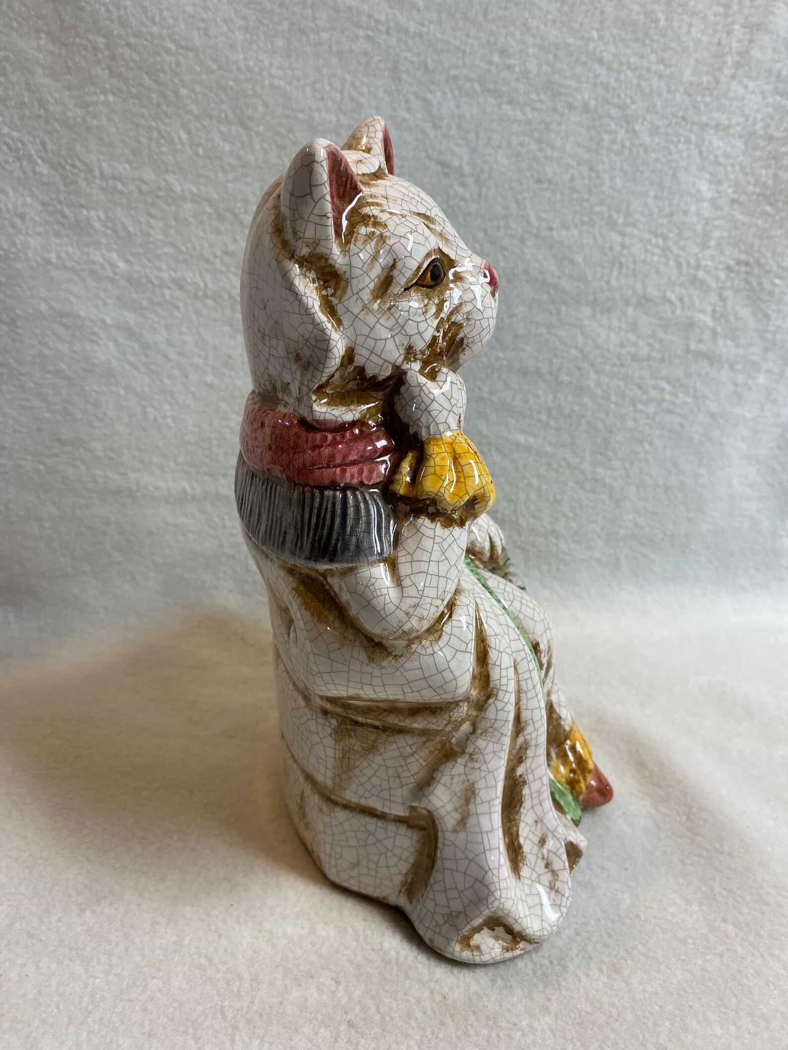 Vintage Fancy Cat in Victorian Dress Seated in a Chair - Etsy