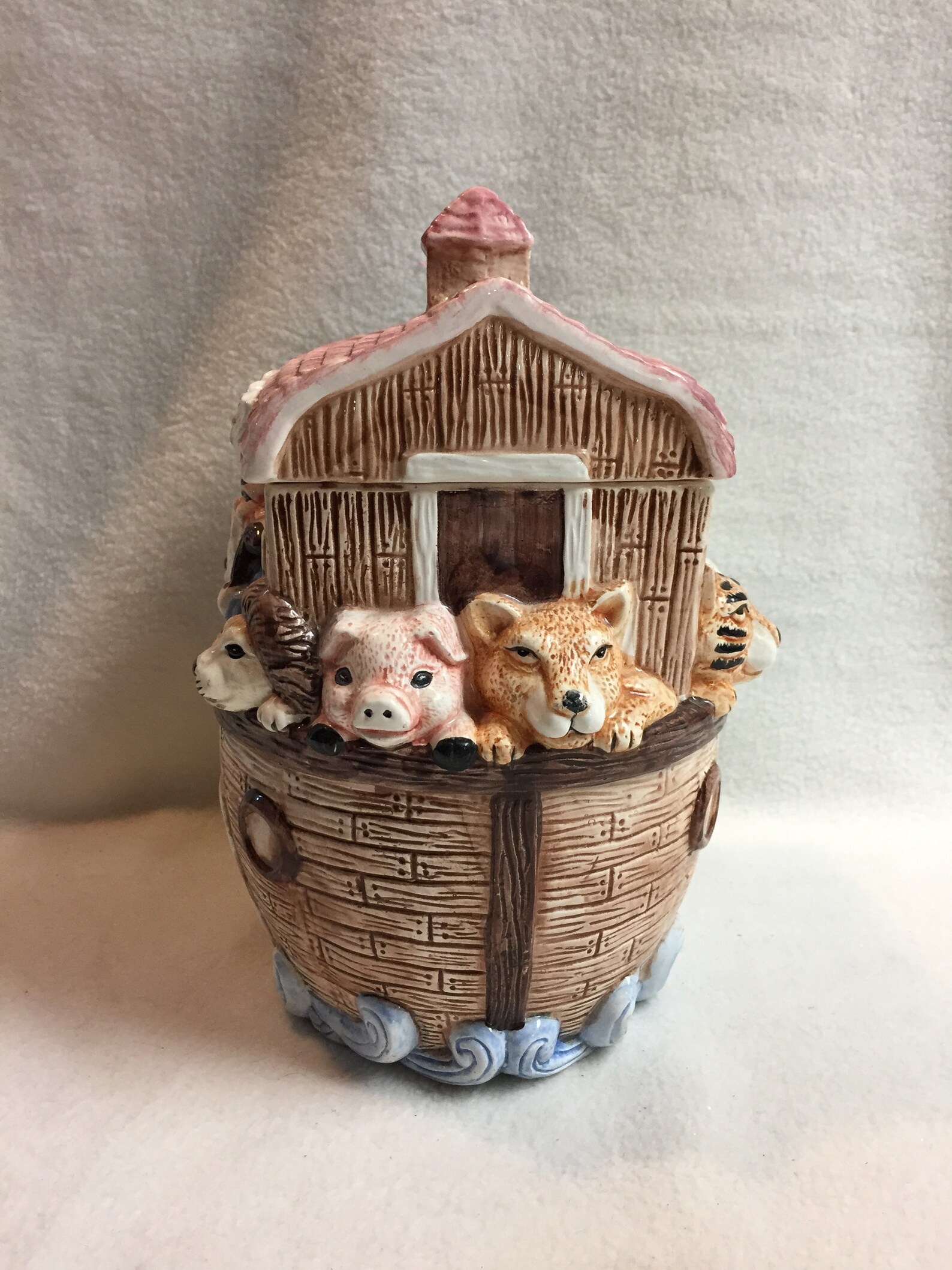 Vintage Vigor Noah's Ark Cookie Jar CJ009 | Etsy