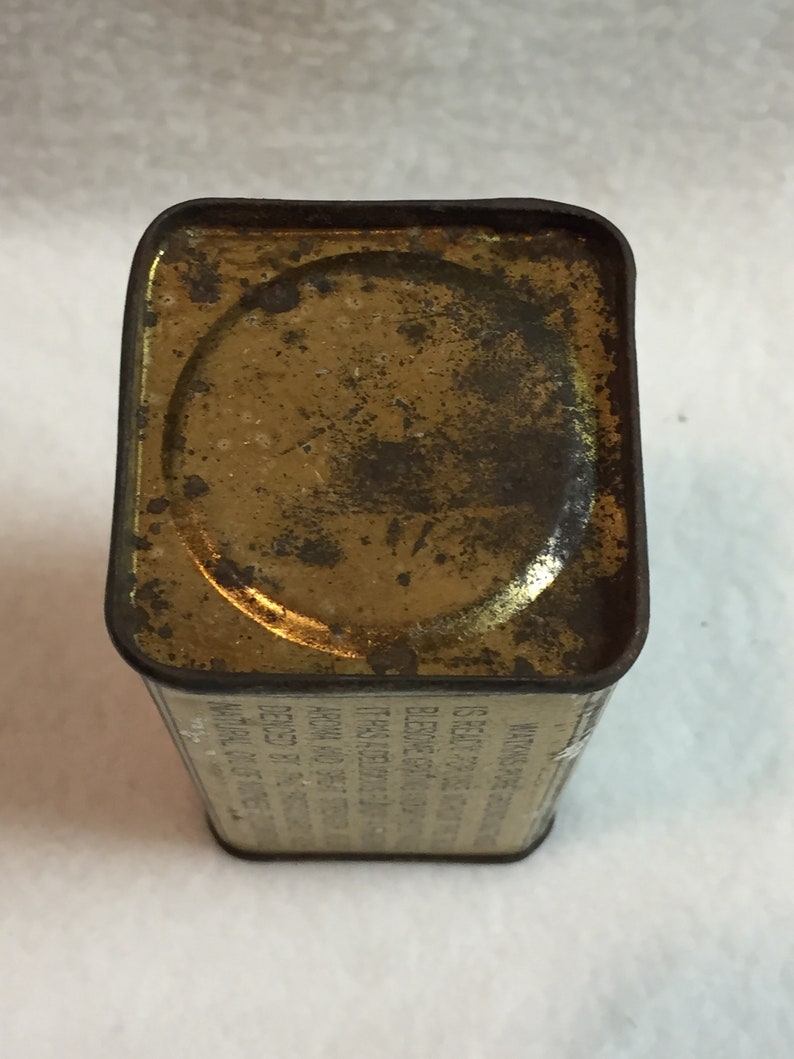 Vintage J.R. Watkins Medical Company 3.25 Oz Square Nutmeg Tin for ...