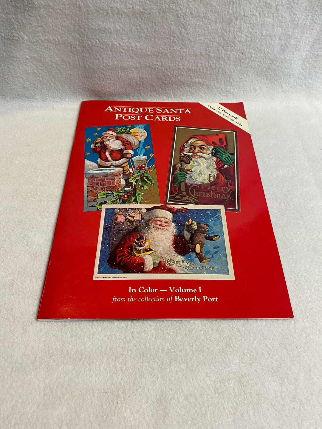 Vintage Antique Santa Post Cards - Volume I - Reproduction (1989) (# ...