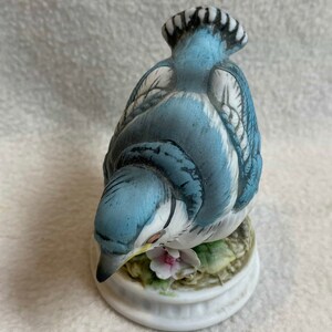 Vintage Lefton Baby Blue Jay Bird Figurine (#BCD525) - Etsy