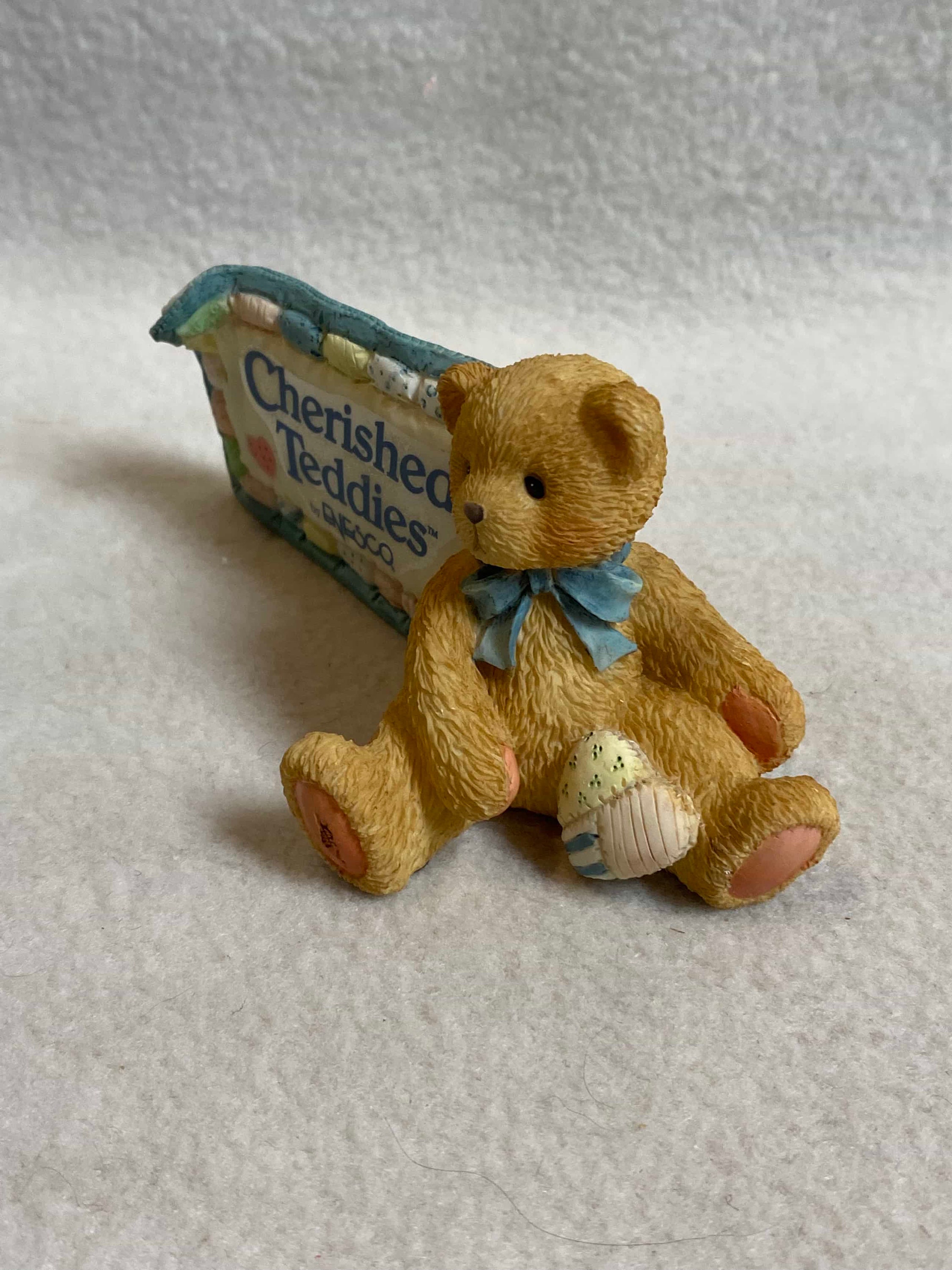 Cherished Teddies Figurine - Store Signage Plaque - in Original ...