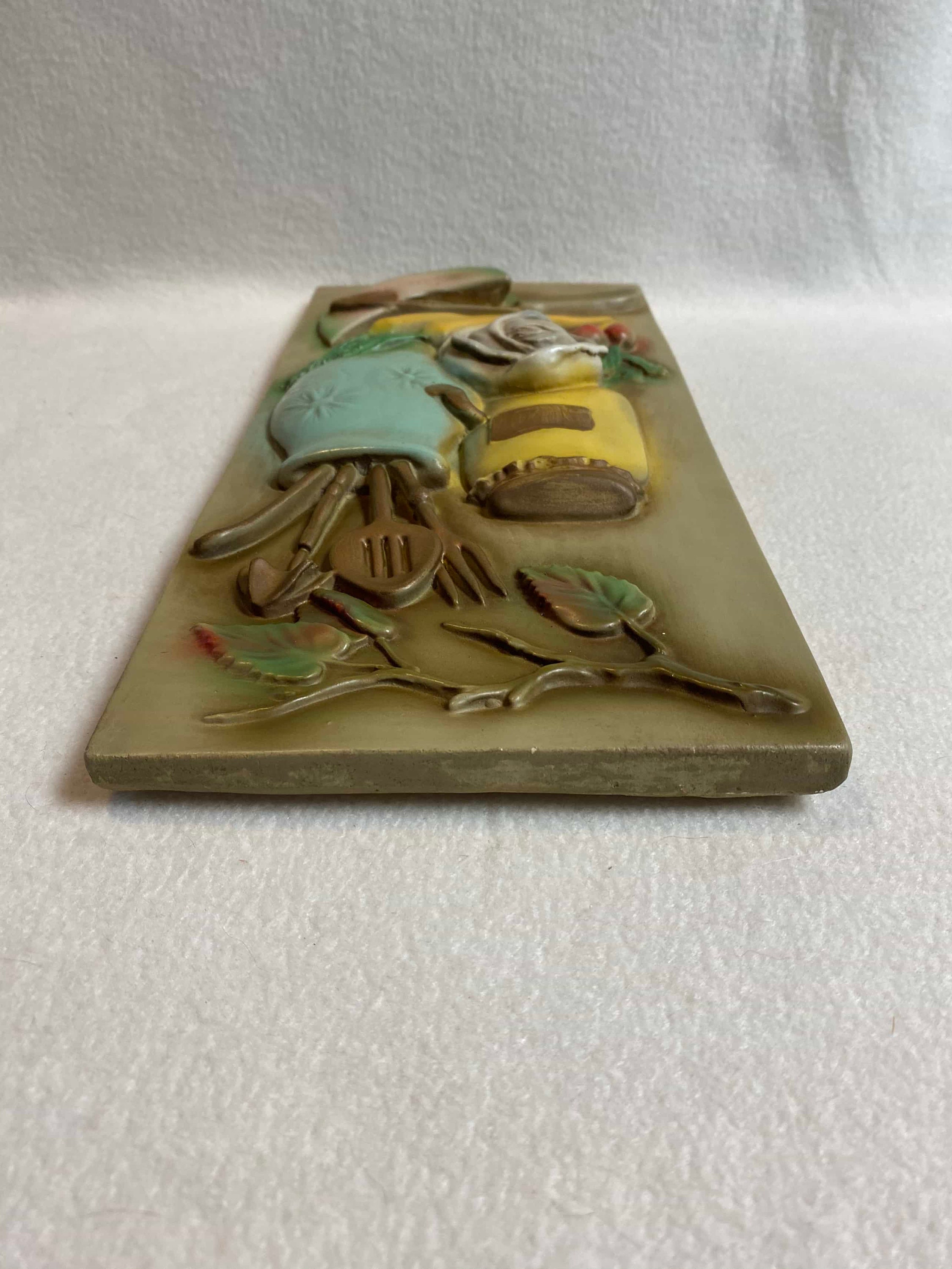 Vintage Dimensional Chalkware Fruit and Vegetable Kitchen Wall - Etsy