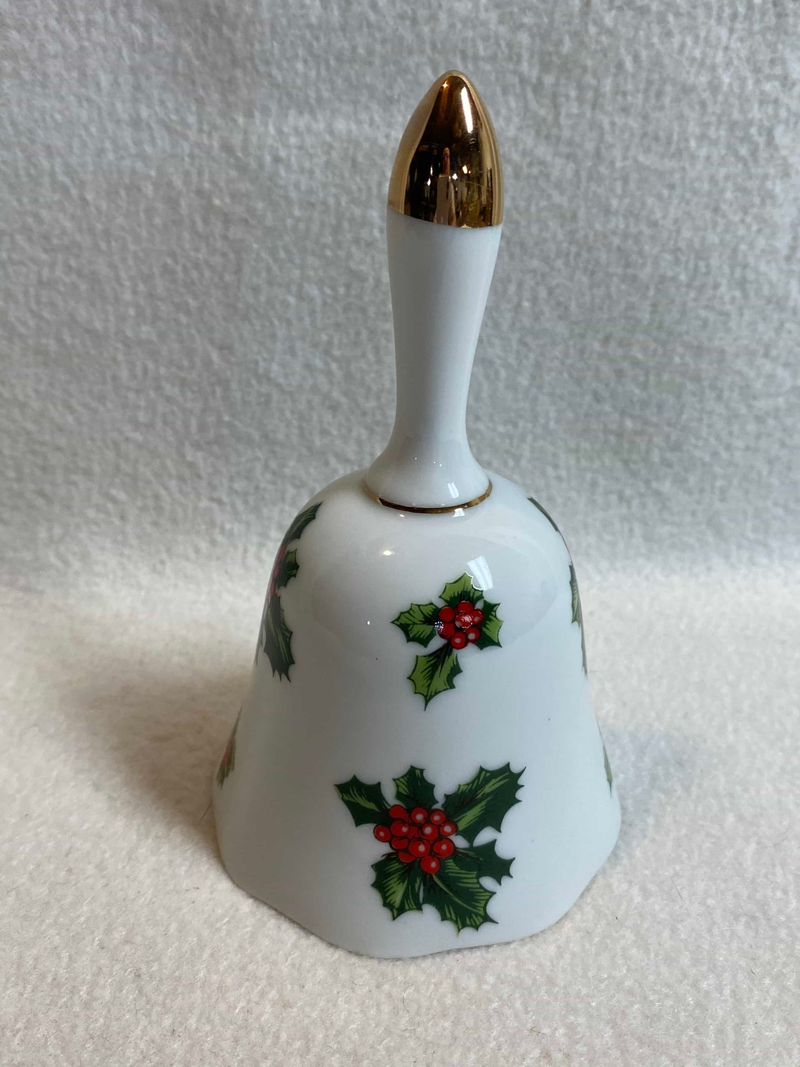 Lefton Holly Collectible Bell FIG589 - Etsy