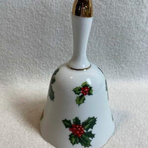 Lefton Holly Collectible Bell (#FIG589) - Etsy