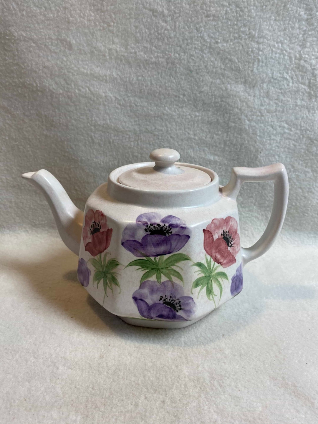 Vintage Radford Handpainted Ceramic Poppy Teapot (#TP049) - Etsy