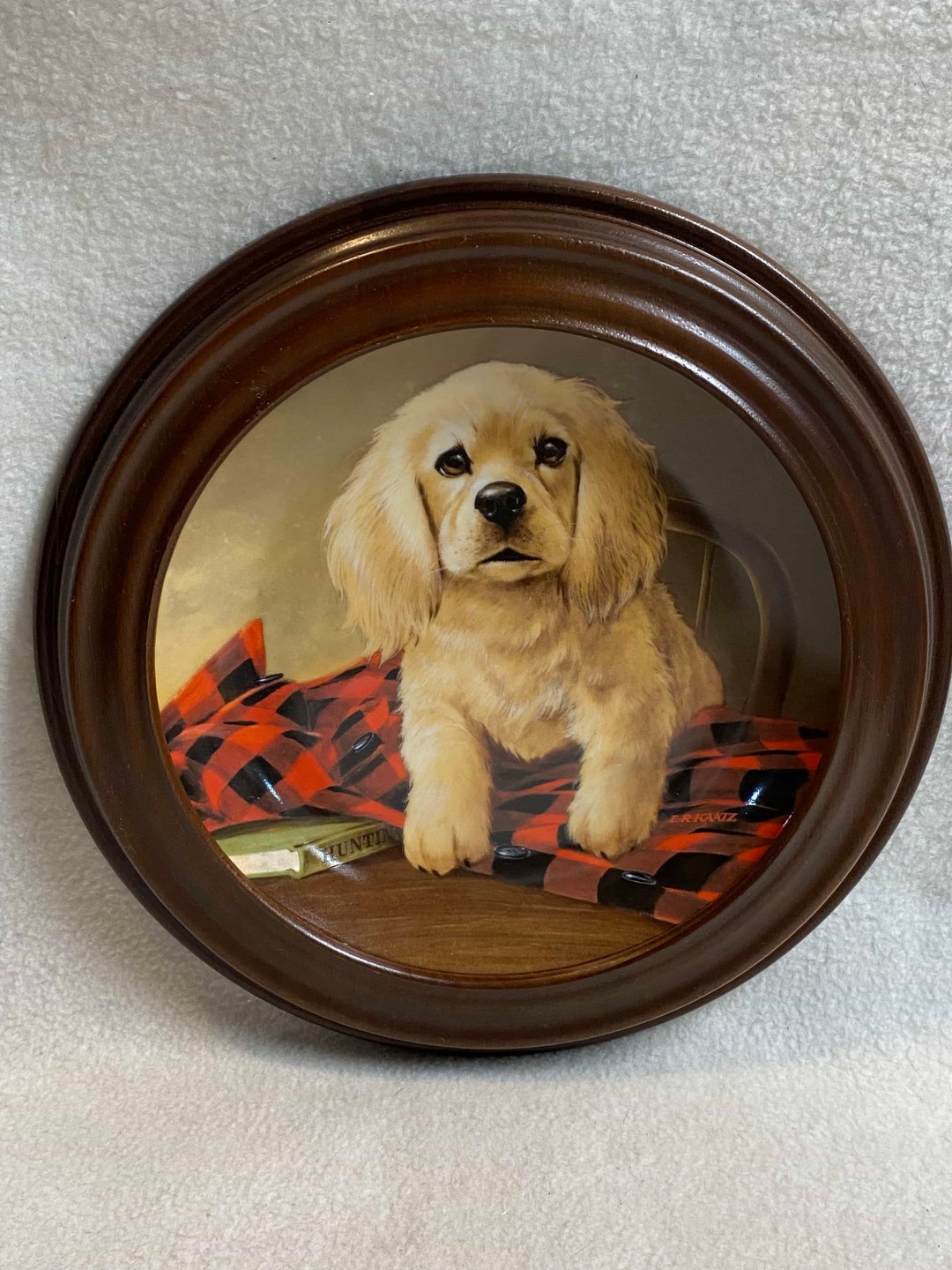 Knowles Field Puppies Collector Plate - 'shirt Tales - the Cocker ...