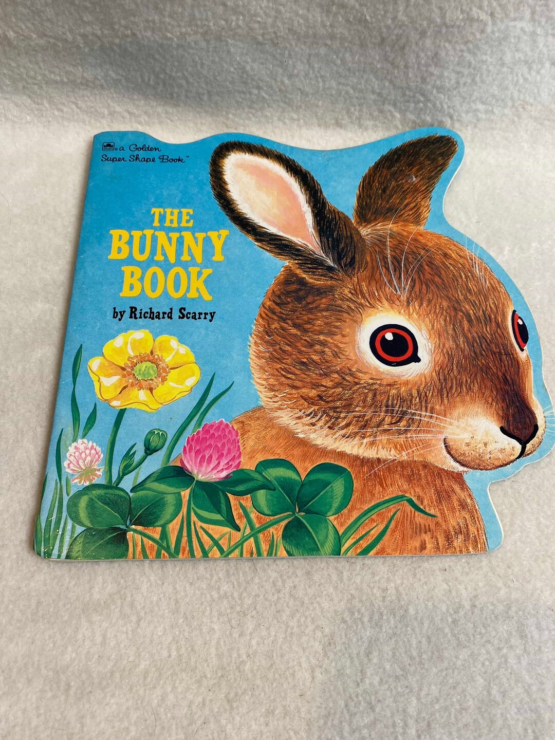 Vintage Golden Super Shape Book (1987) - 'the Bunny Book' (#BK390) - Etsy