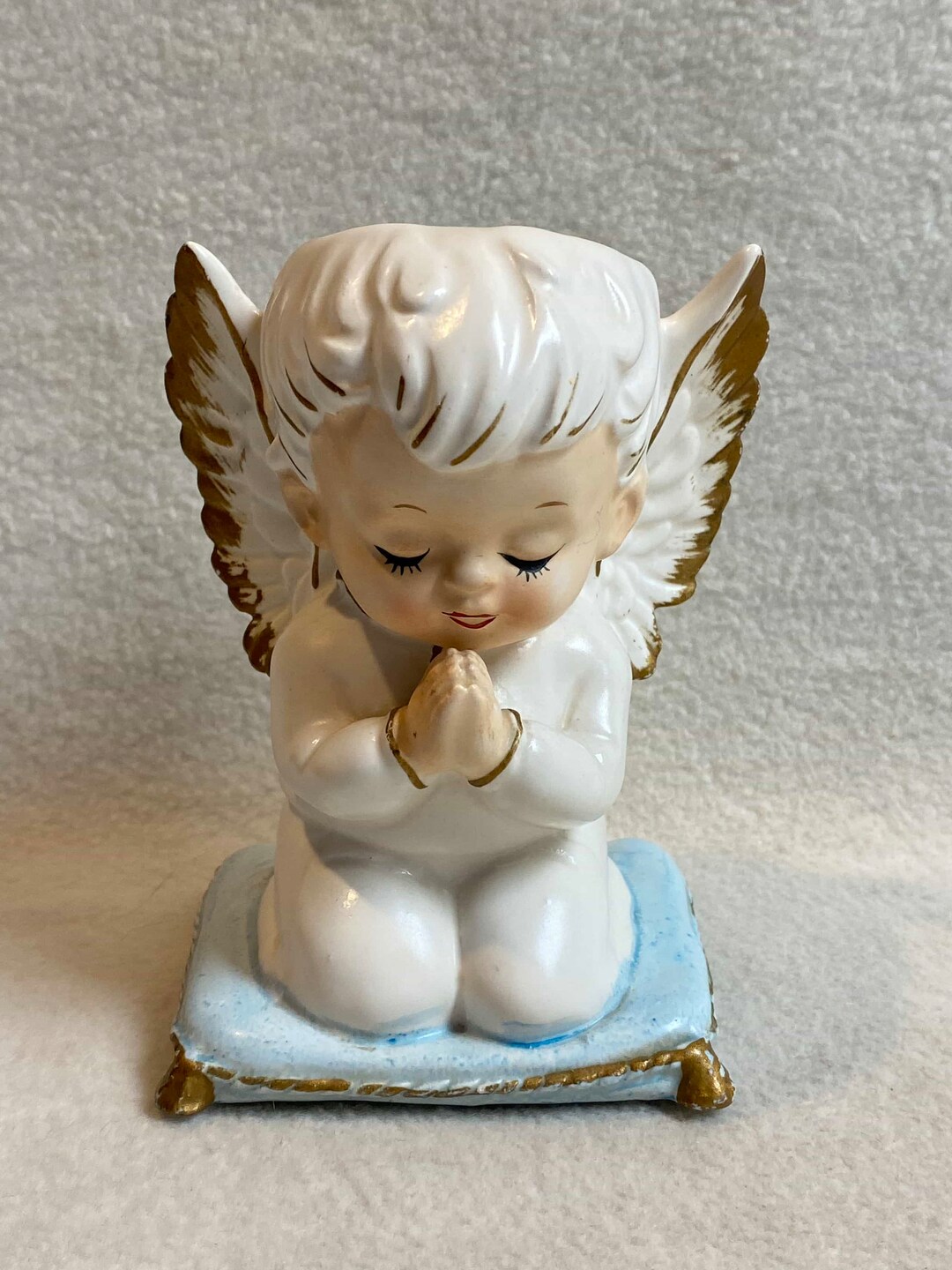 Lefton Praying Angel Garden Planter PLA348 - Etsy