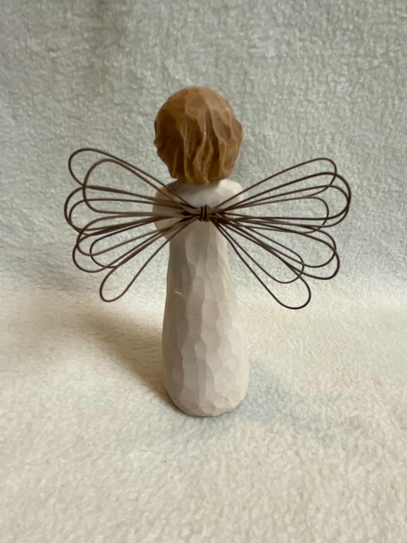 Willow Tree Figurine 'angel of Wishes' in Original - Etsy