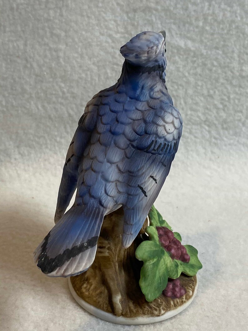 Lefton Handpainted Blue Jay Figurine BCD275 | Etsy