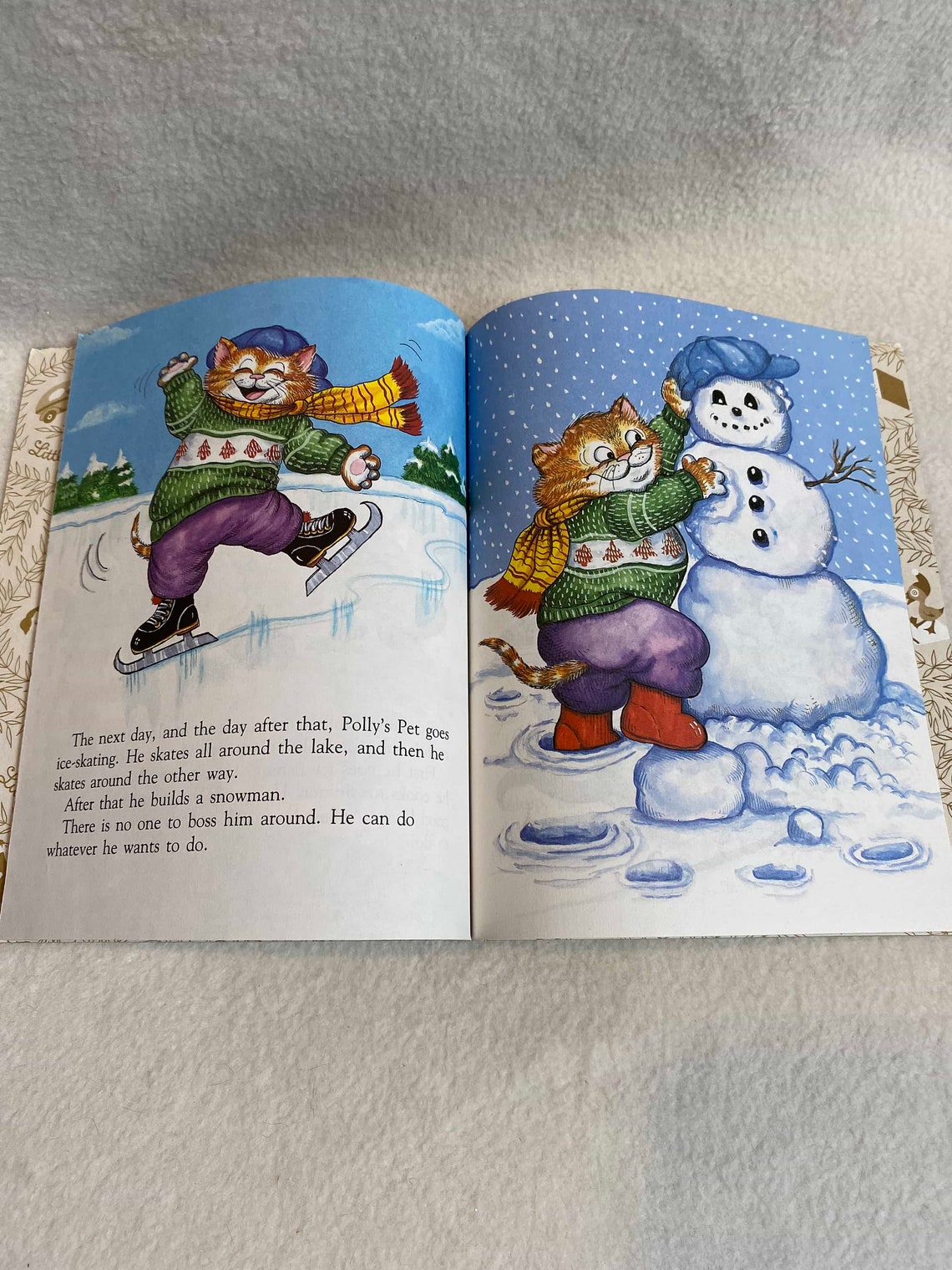 Vintage Little Golden Book (1984) - 'polly's Pet' (#BK203) - Etsy