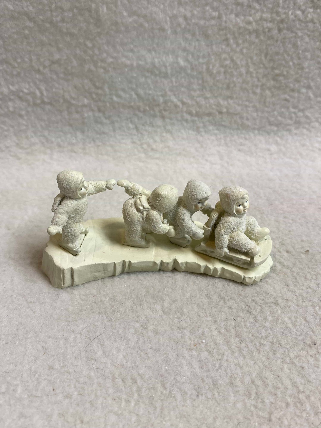 Vintage Department 56 Hand-painted Pewter Miniature Snowbabies 'i'm ...