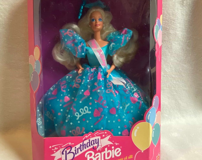 Vintage Barbie Doll (1993) - 'birthday Barbie' - in Original Packaging ...