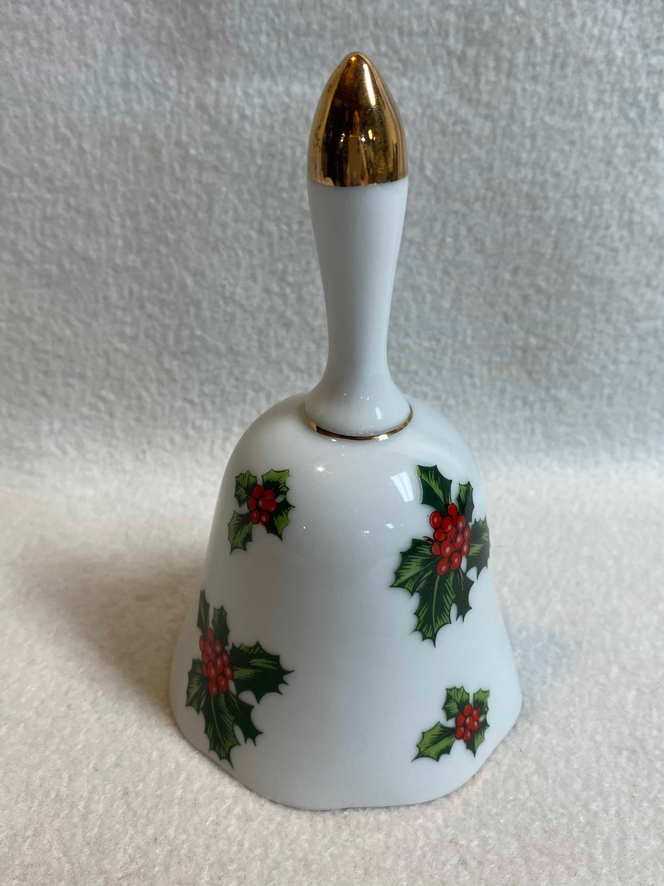 Lefton Holly Collectible Bell FIG589 | Etsy