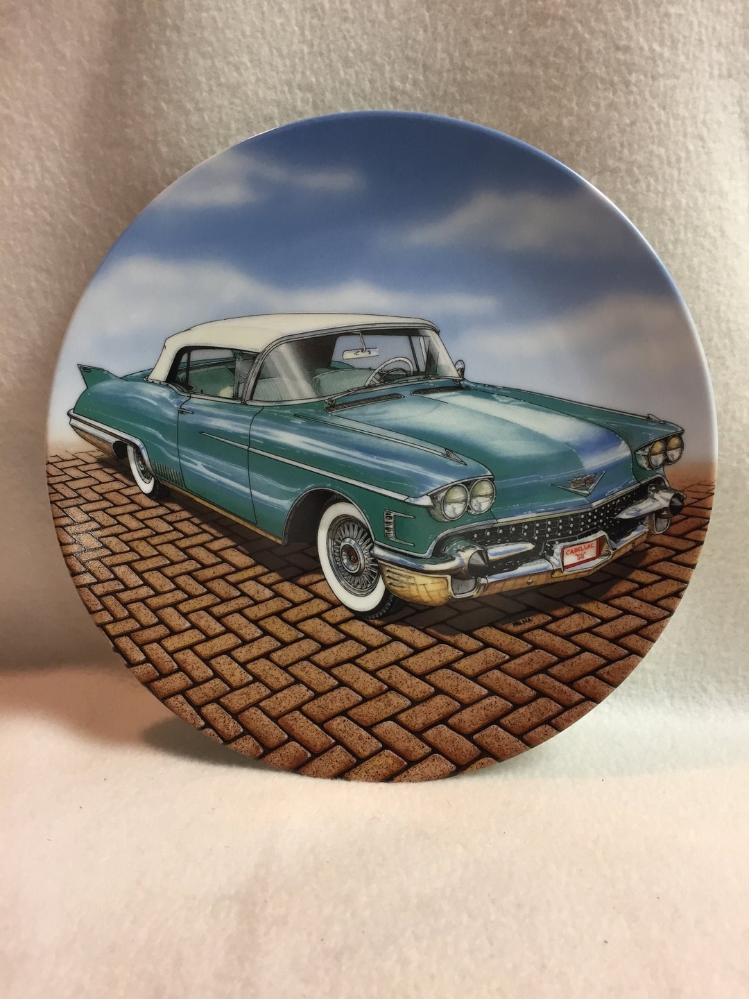 Delphi Dream Machines Collector Plate '58 Biarritz' PLT443 - Etsy