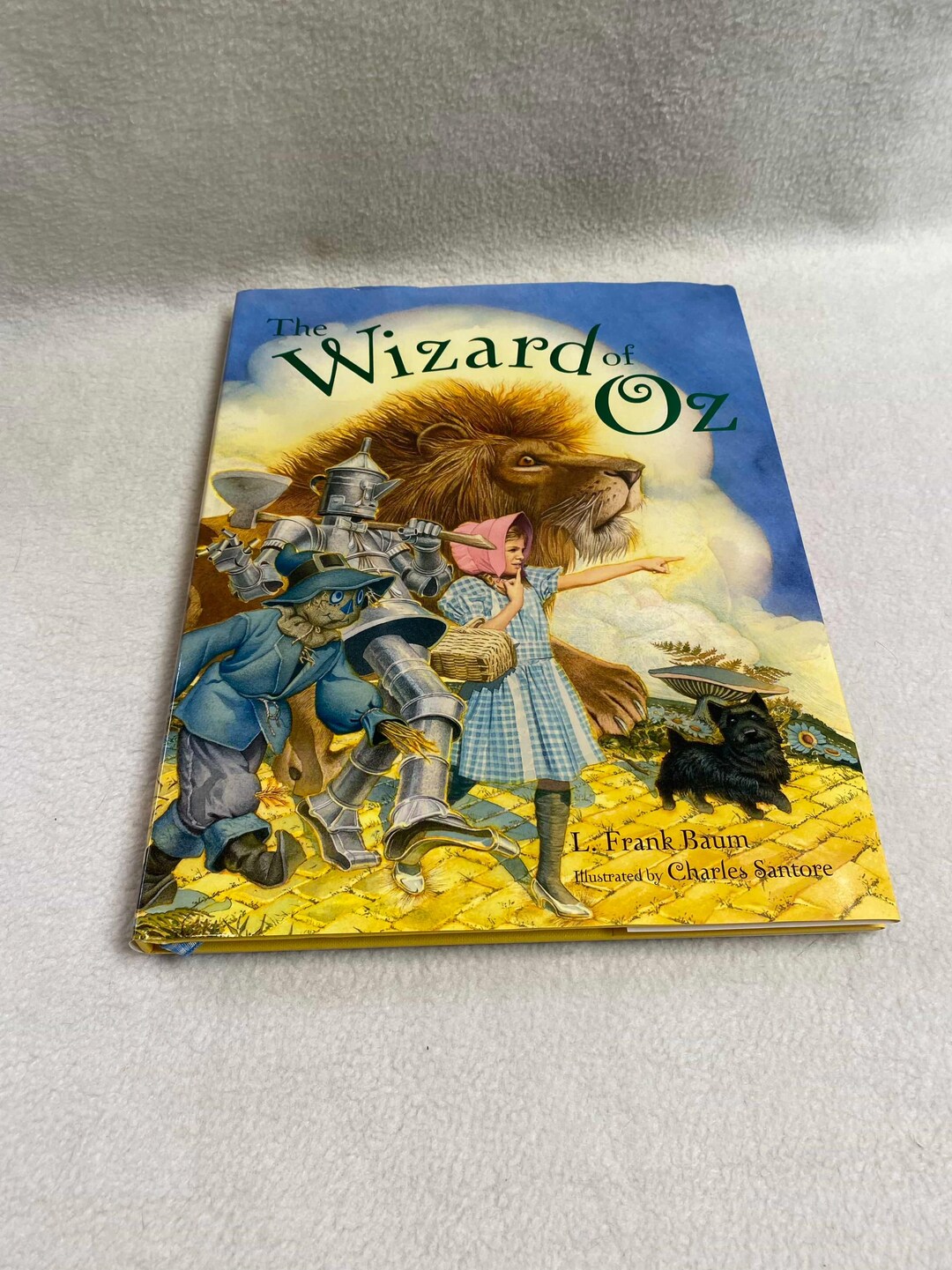 Vintage (1991) 'the Wizard of Oz' Hardcover Book (illustrated by ...