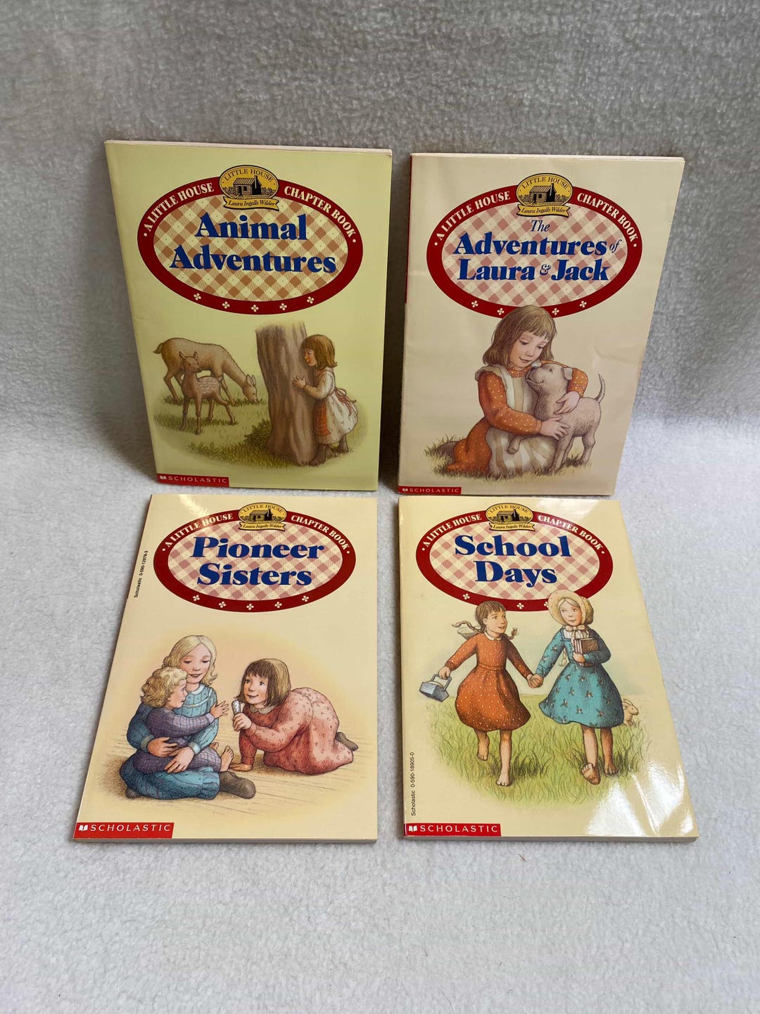 Vintage Children's Scholastic Little House Chapter Books (1998) - Box ...