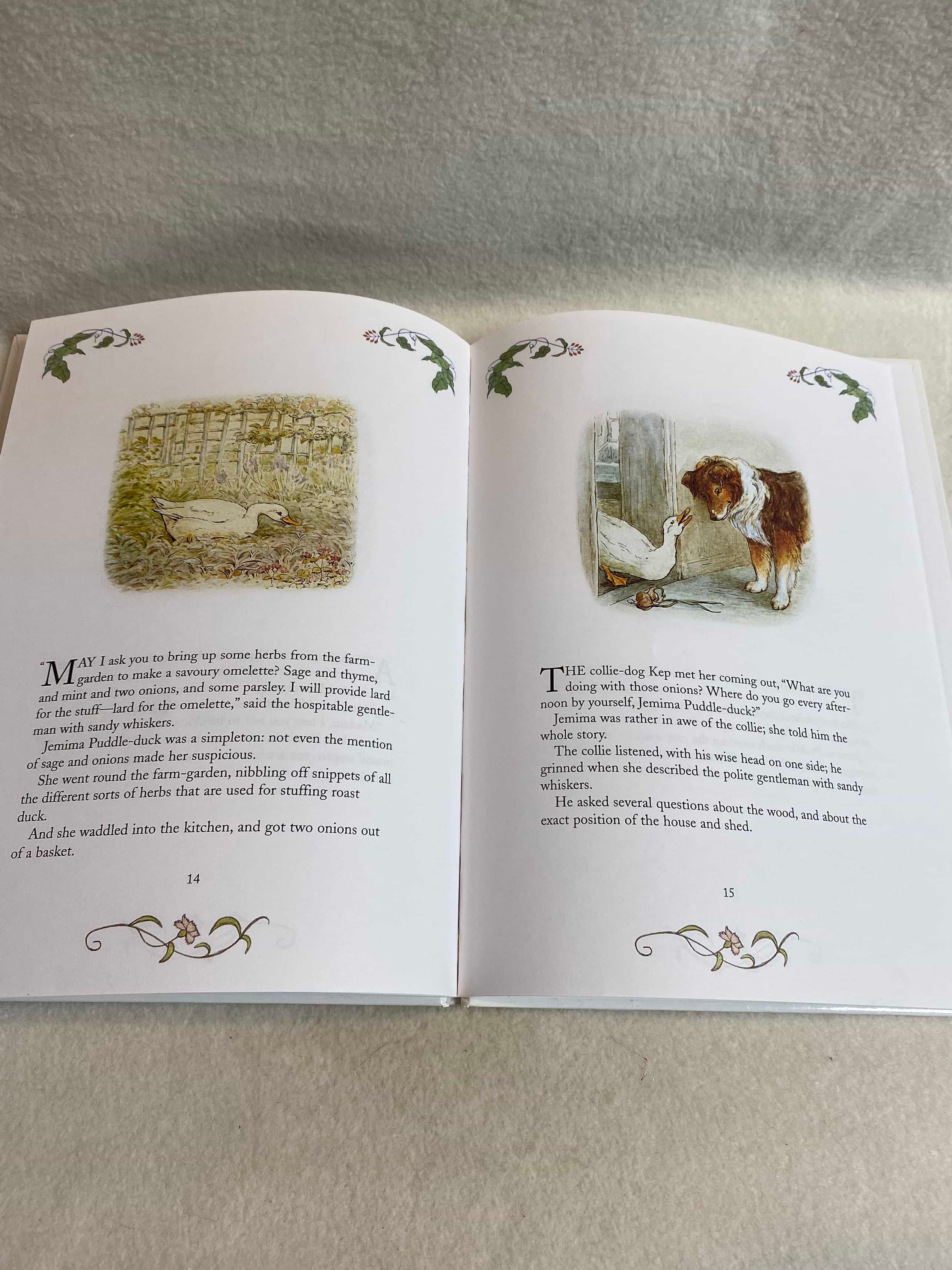 Beatrix Potter (1996) - 'the Tale of Jemima Puddle-duck' Hardback ...