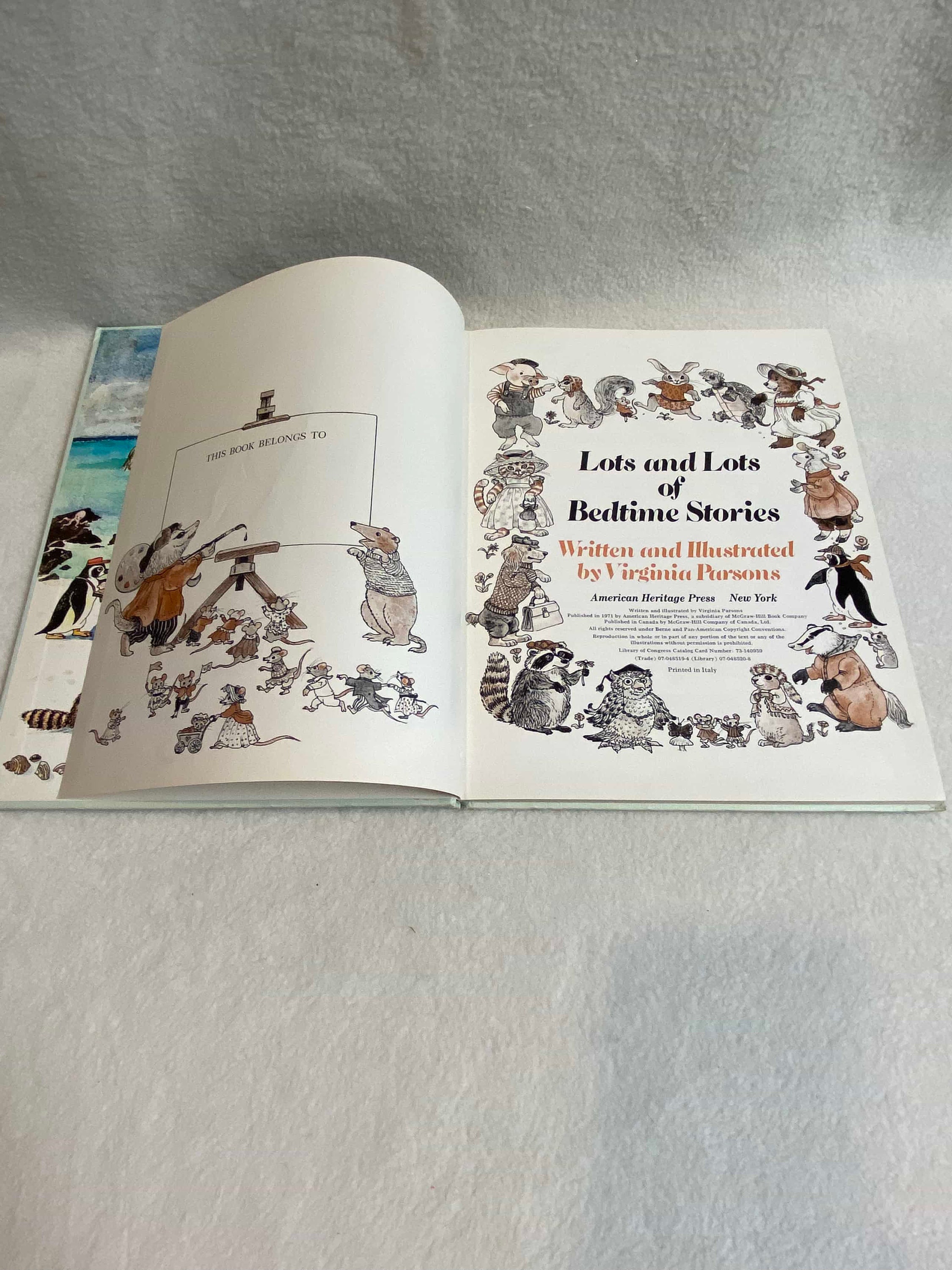 Vintage Children's Book 1971 'lots and Lots of | Etsy