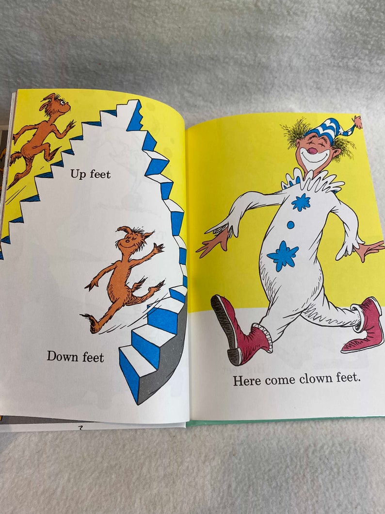 Vintage Children's Book (1968) - Dr. Seuss, 'the Foot Book' (#BK263) - Etsy