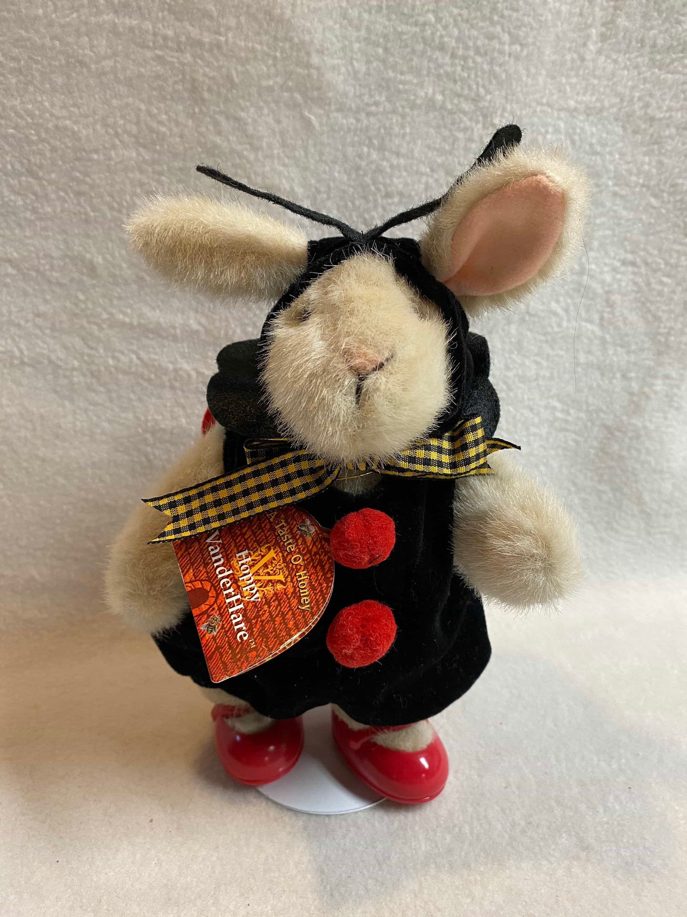 Vintage Hoppy VanderHare Back To School Rabbit Themed Outfit Stuffed ...