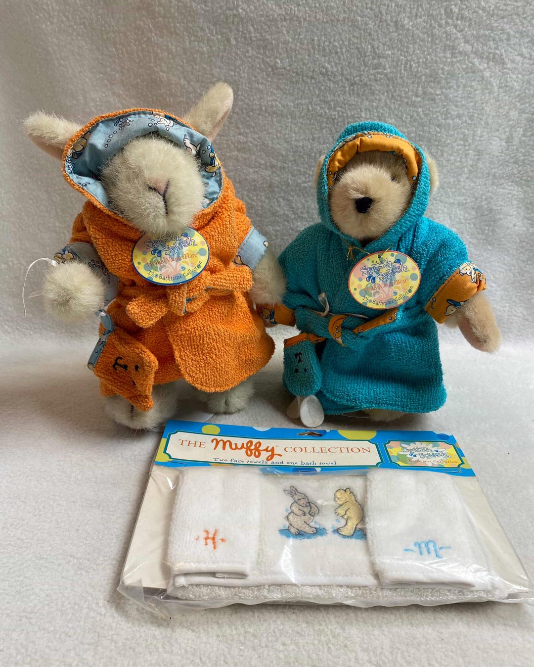 North American Bear Co -8" Muffy Vanderbear/8" Hoppy Vanderhare in ...