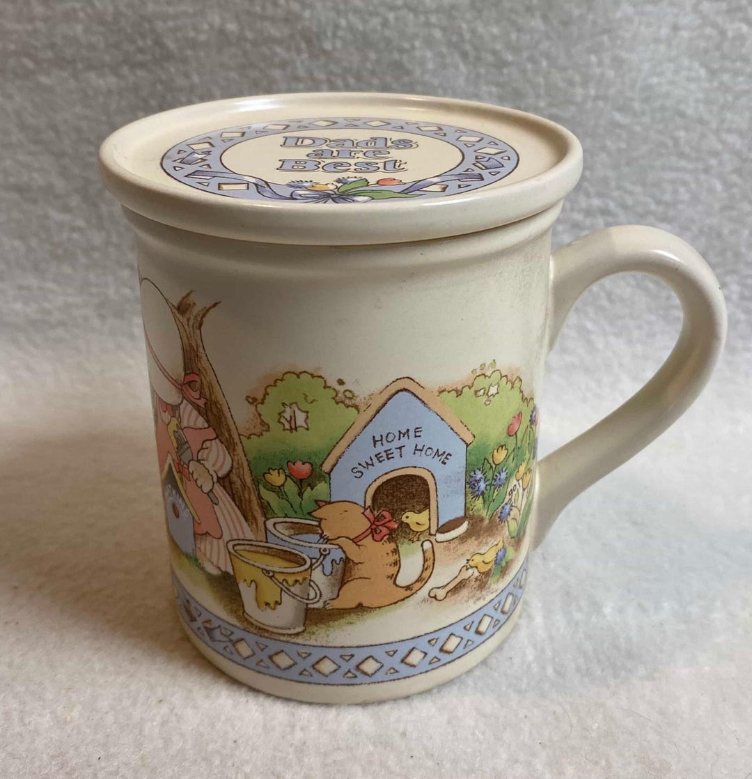 Vintage Watkins Country Kids Collector Mug and Coaster Set - 'dads Are ...