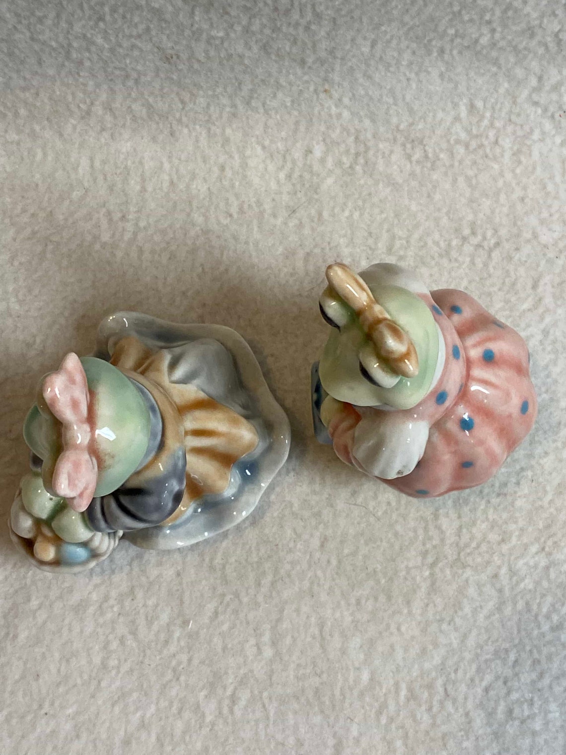 Vintage Fancy Dressed Lady Frog Figurines Set of 2 FIG899 - Etsy