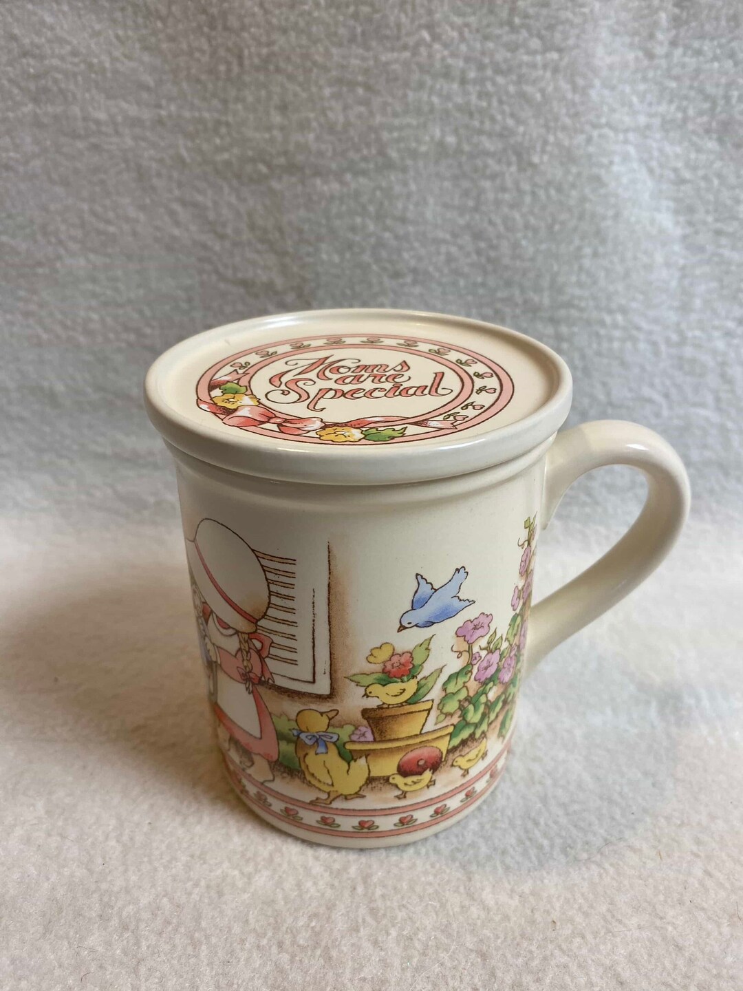Vintage Watkins Country Kids Collector Mug and Coaster Set - 'moms Are ...
