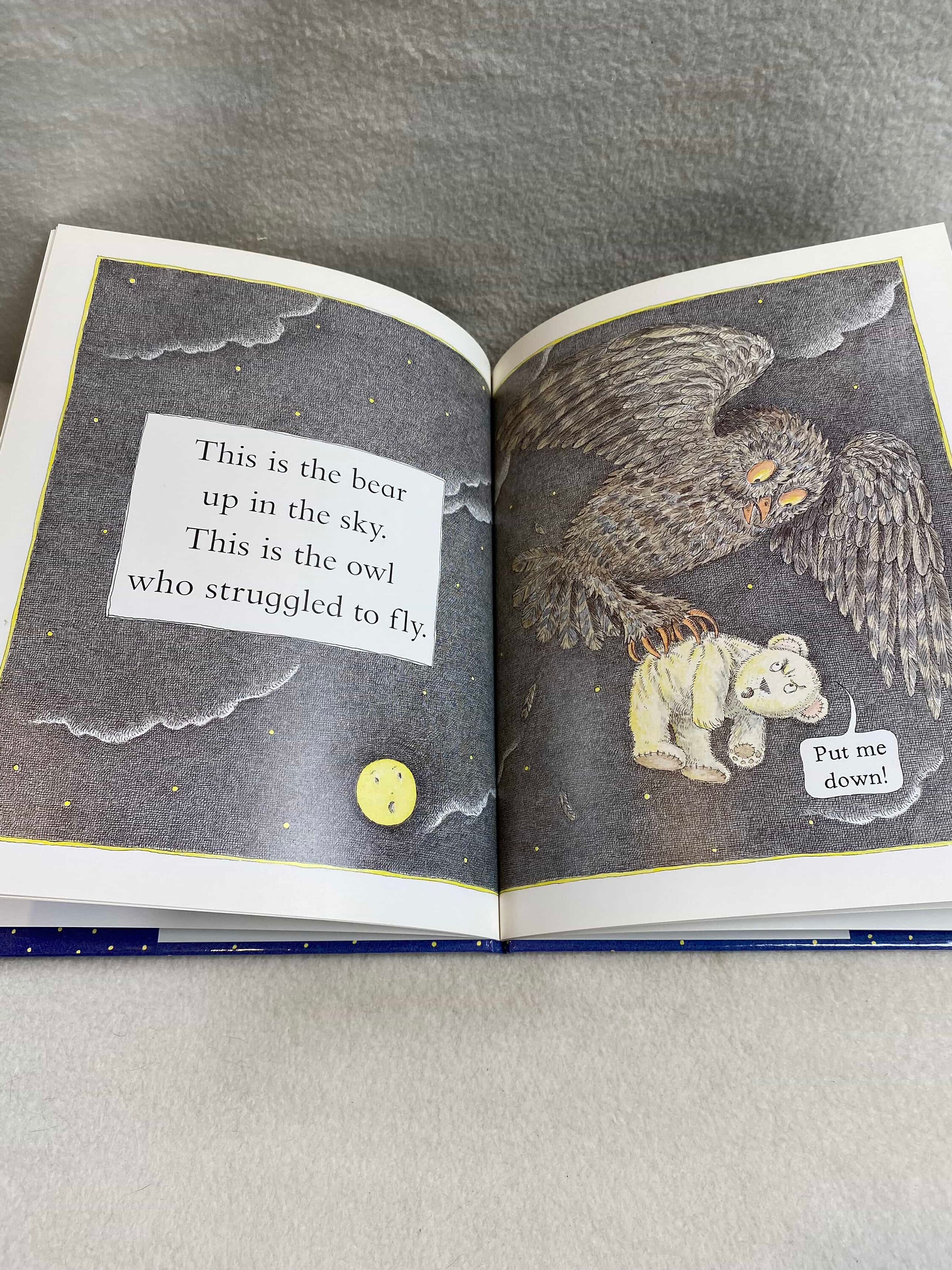 Vintage Children's Book (1992) - 'this is the Bear and the Scary Night ...