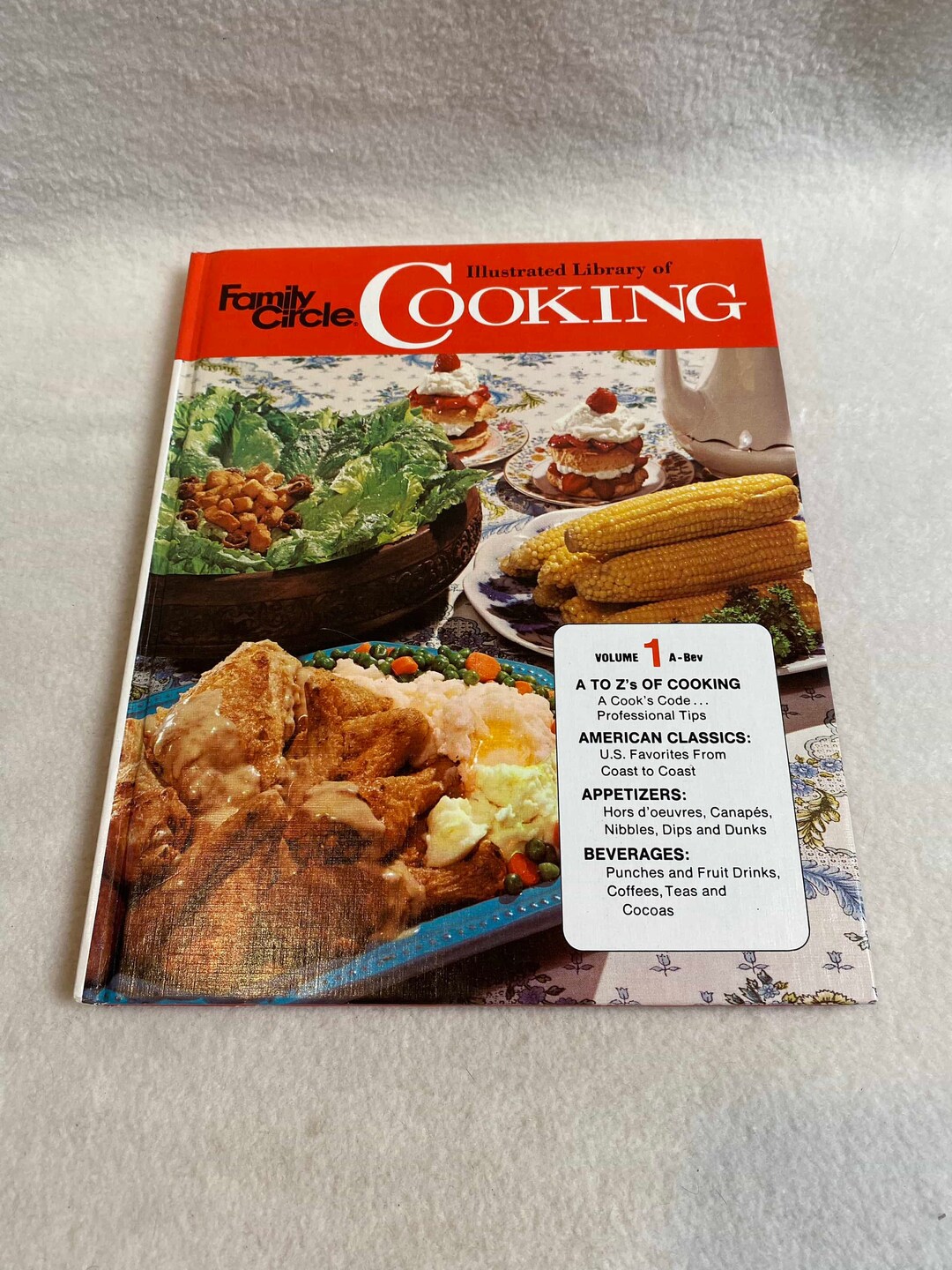 Vintage Cookbook (1972) - 'family Circle Illustrated Library of Cooking ...