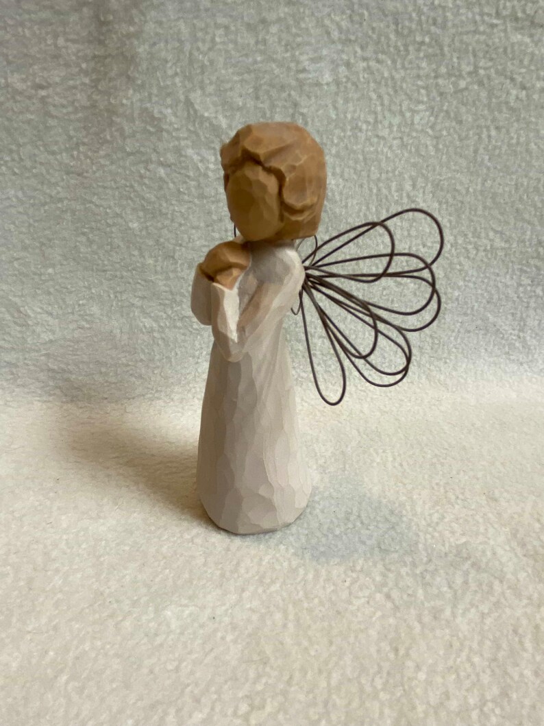 Willow Tree Figurine 'angel of Wishes' in Original - Etsy