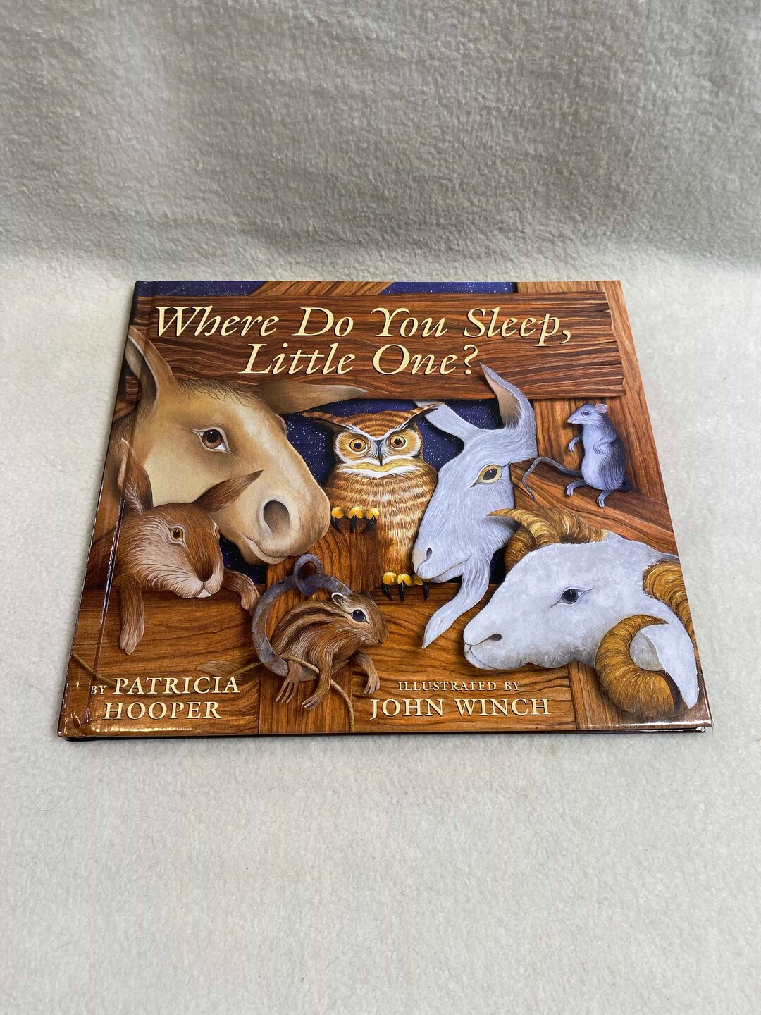 Vintage Children's Book (2001) - 'where Do You Sleep, Little One?' (# ...