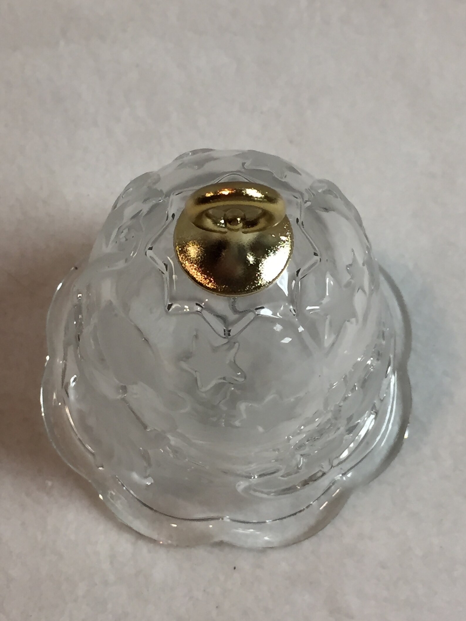 Mikasa (germany) Clear/frosted St. Nicholas With Sleigh and Trees ...