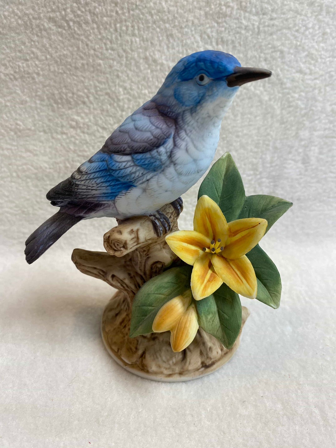 Andrea Mountain Bluebird Figurine BCD727 - Etsy